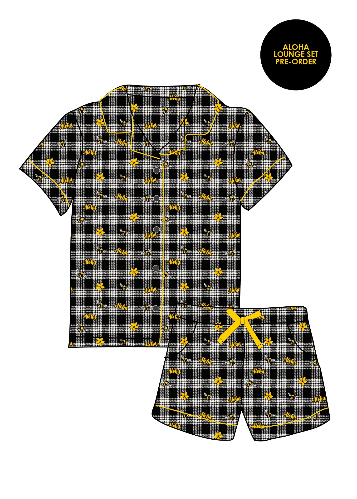 Aloha Shorts Lounge Set *Pre-Order*